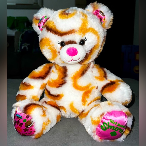 Build-A-Bear | Toys | Build A Bear Bab Girl Scout Smores Bear Plush 5 Caramel Swirl Smores ...